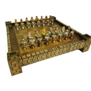 Medieval Times Crusades Arabian Vs Christian Chess Set W14" Mosaic ...