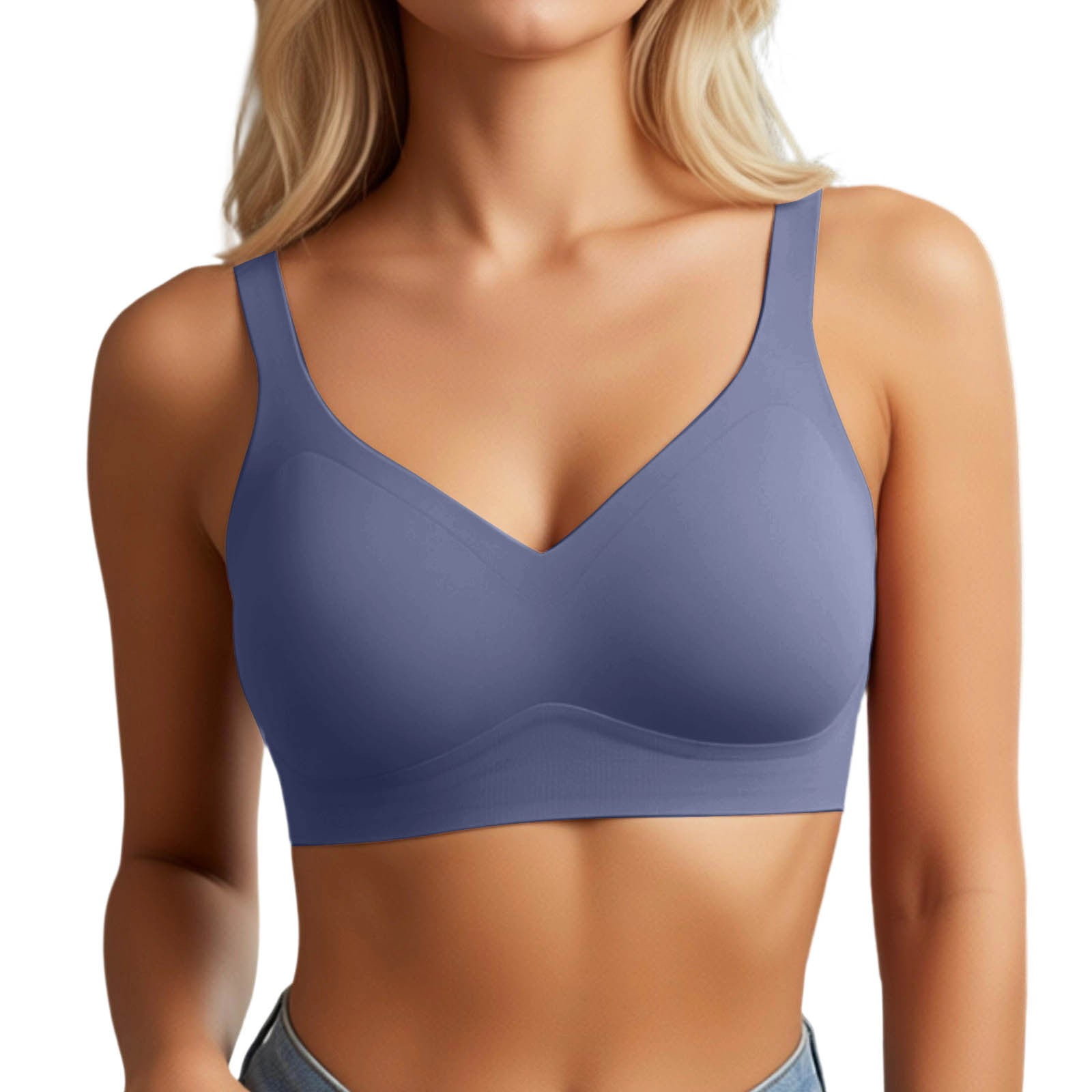 Click here for Gaoyuann Seamless Full Coverage Wireless Lift Bra... prices