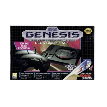 Sega Genesis Mini - Retro Game System Console with Classic Sonic Games ...