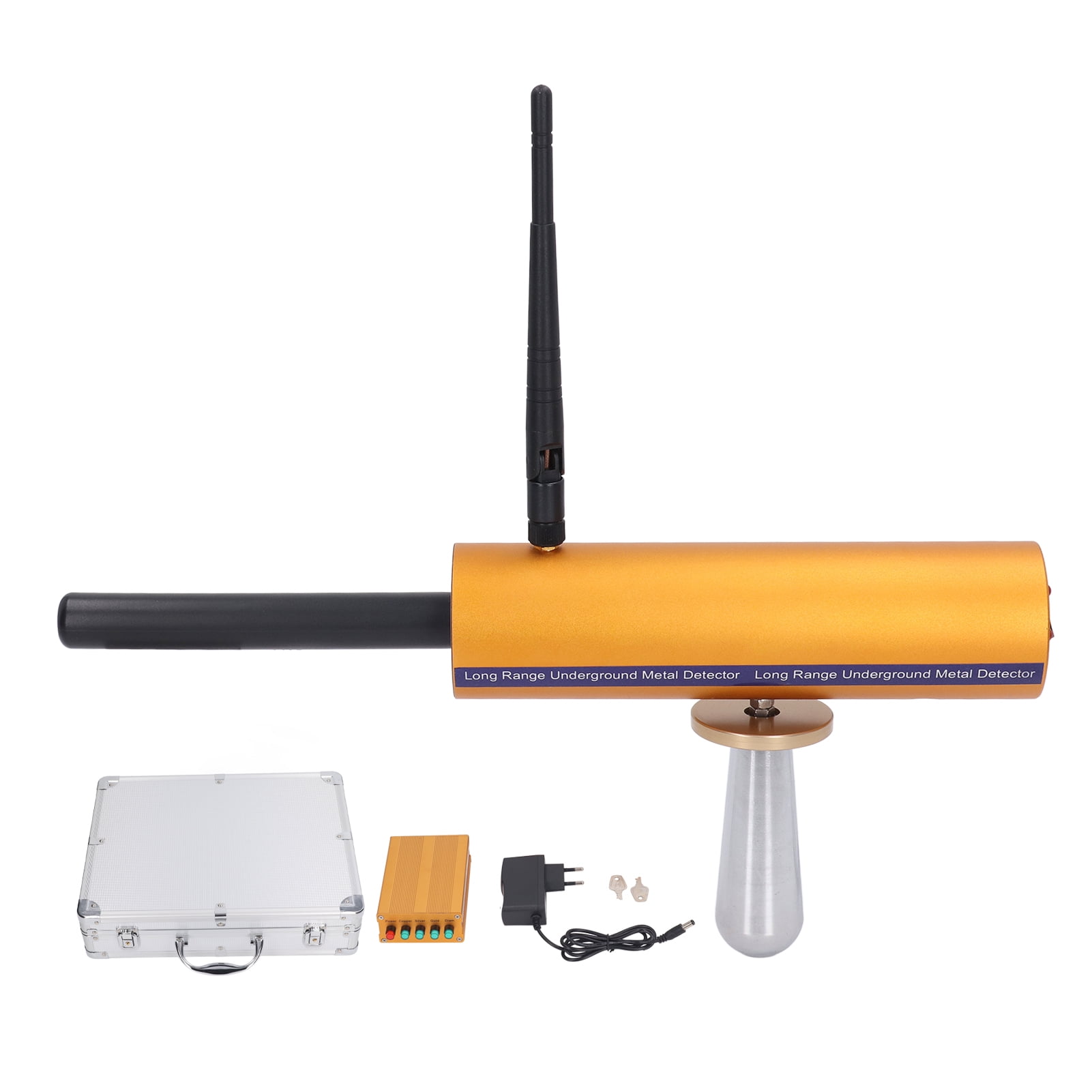 Metal Detector Long Range Underground Metal Finder Scanner AC 100‑240V ...