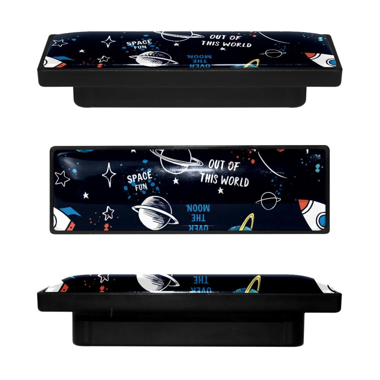 4 Pcs Rectangle Cabinet Handle Cupboard Knob Drawer Pulls Handle Space ...