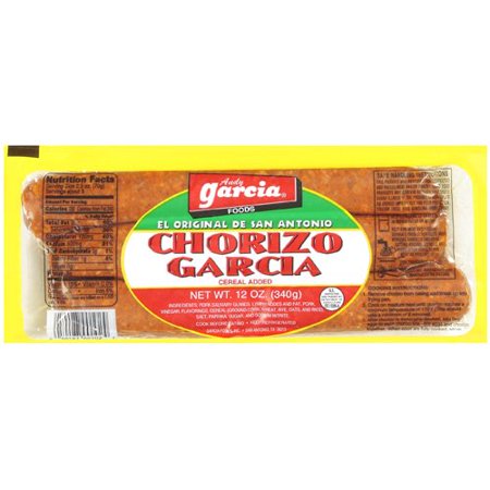 Andy Garcia Foods Chorizo Garcia, 12 oz - Walmart.com