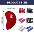 10Pcs Soft Headcover Golfs Iron Club Head Cover with Number Tag Golfs ...