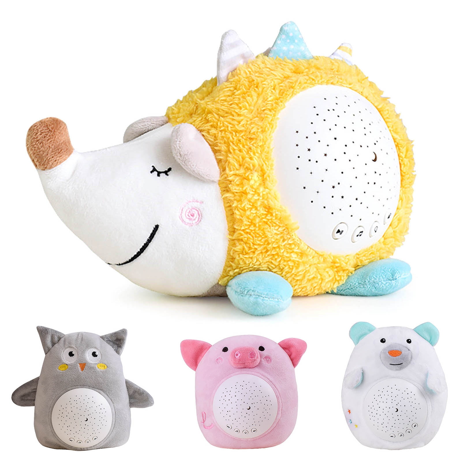 Happy Date Kids Soft Toys Led Sleeping Night Lamp Star Music Projector ...