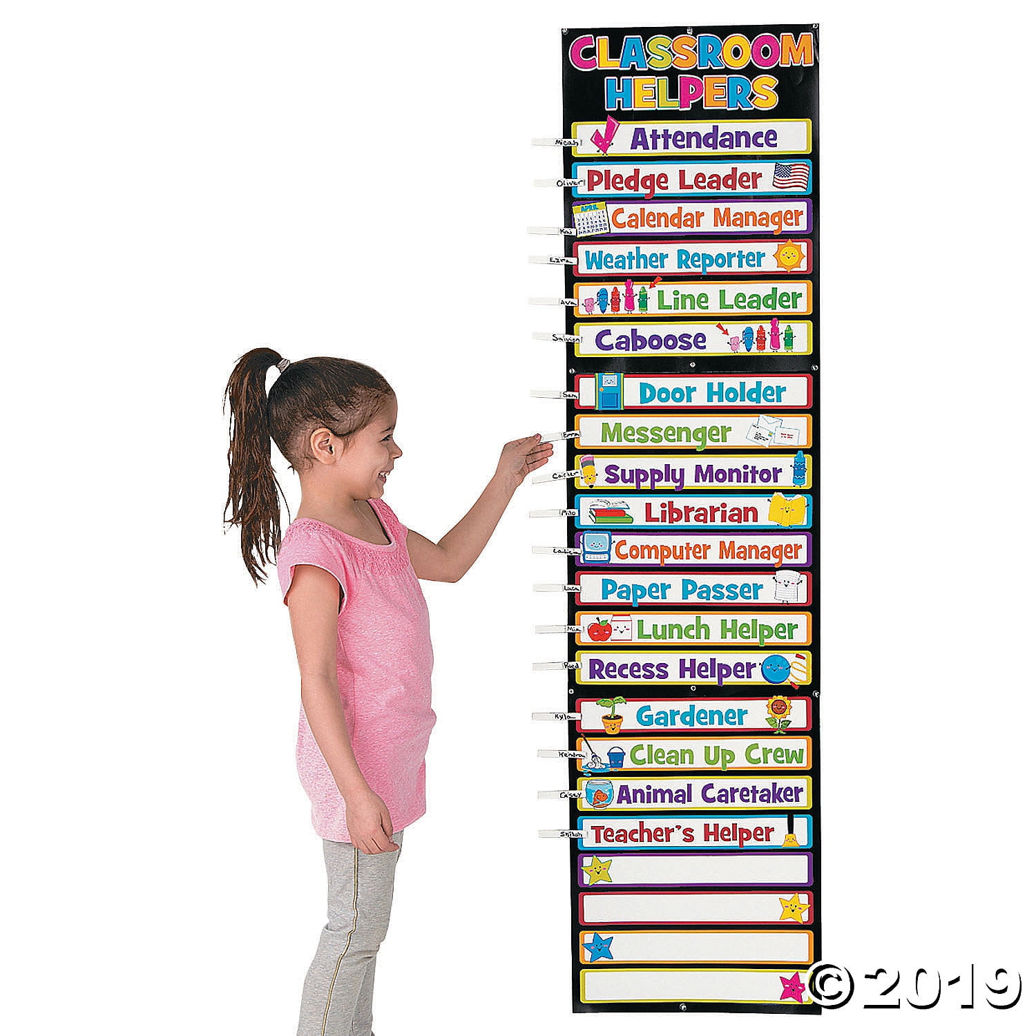 Preschool Line Leader Chart