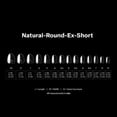 Apres Gel-X Tips 2.0 (600pc) - Natural Extra Short Round - Walmart.com