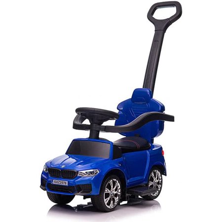 Push Car for Kids, Licensed M5 4-in-1 Push Pedal Ride on Car for ...
