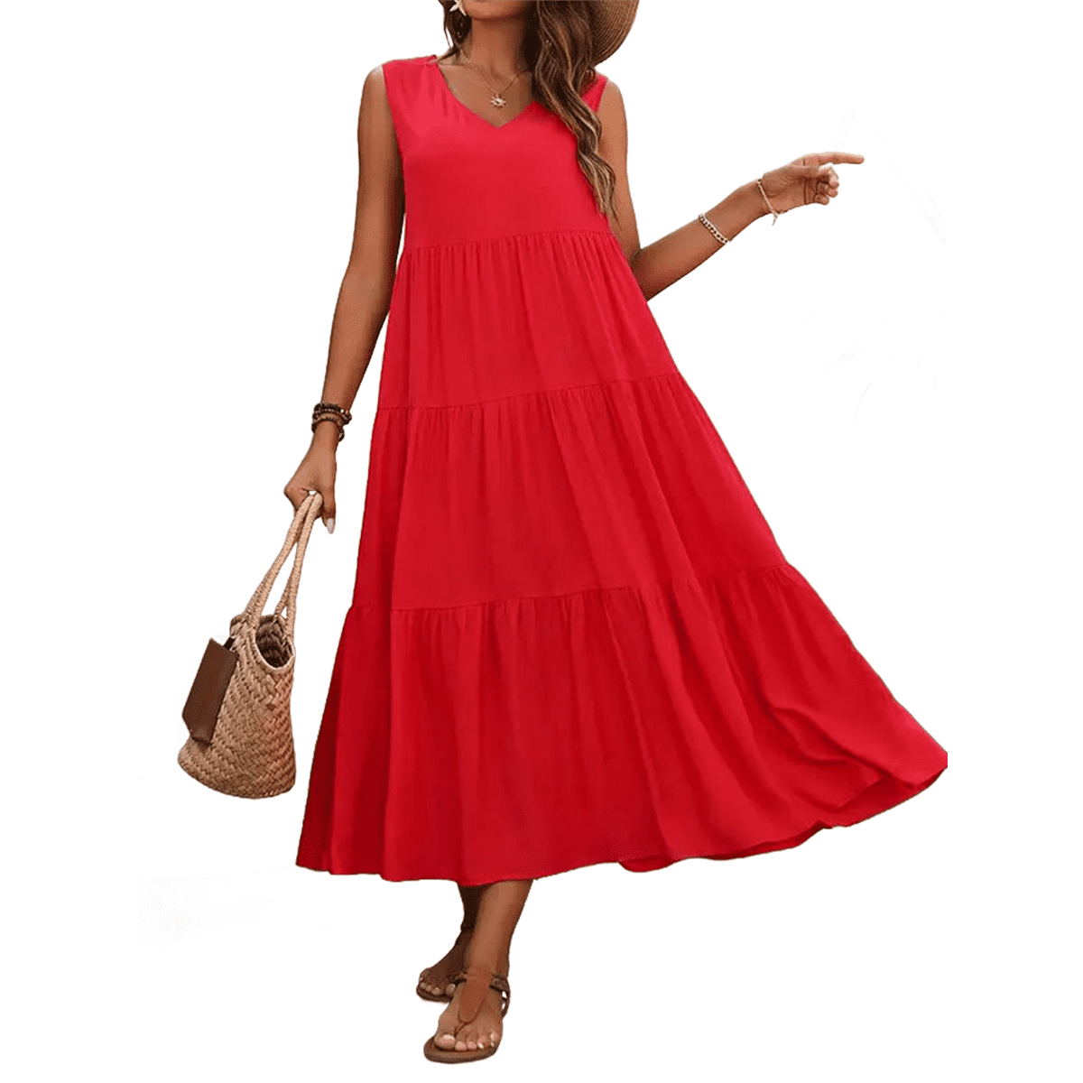 Click here for Unbranded Womens Summer Dresses Sleeveless Maxi Dr... prices