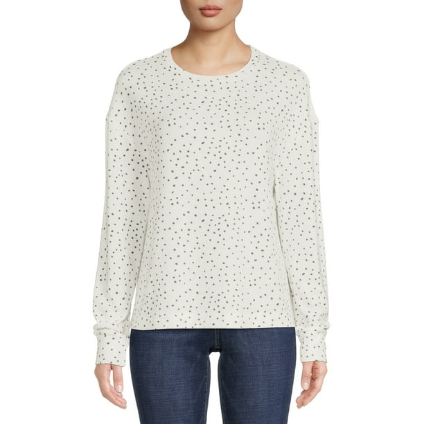 Time And Tru Women's Hacci Top - Walmart.com