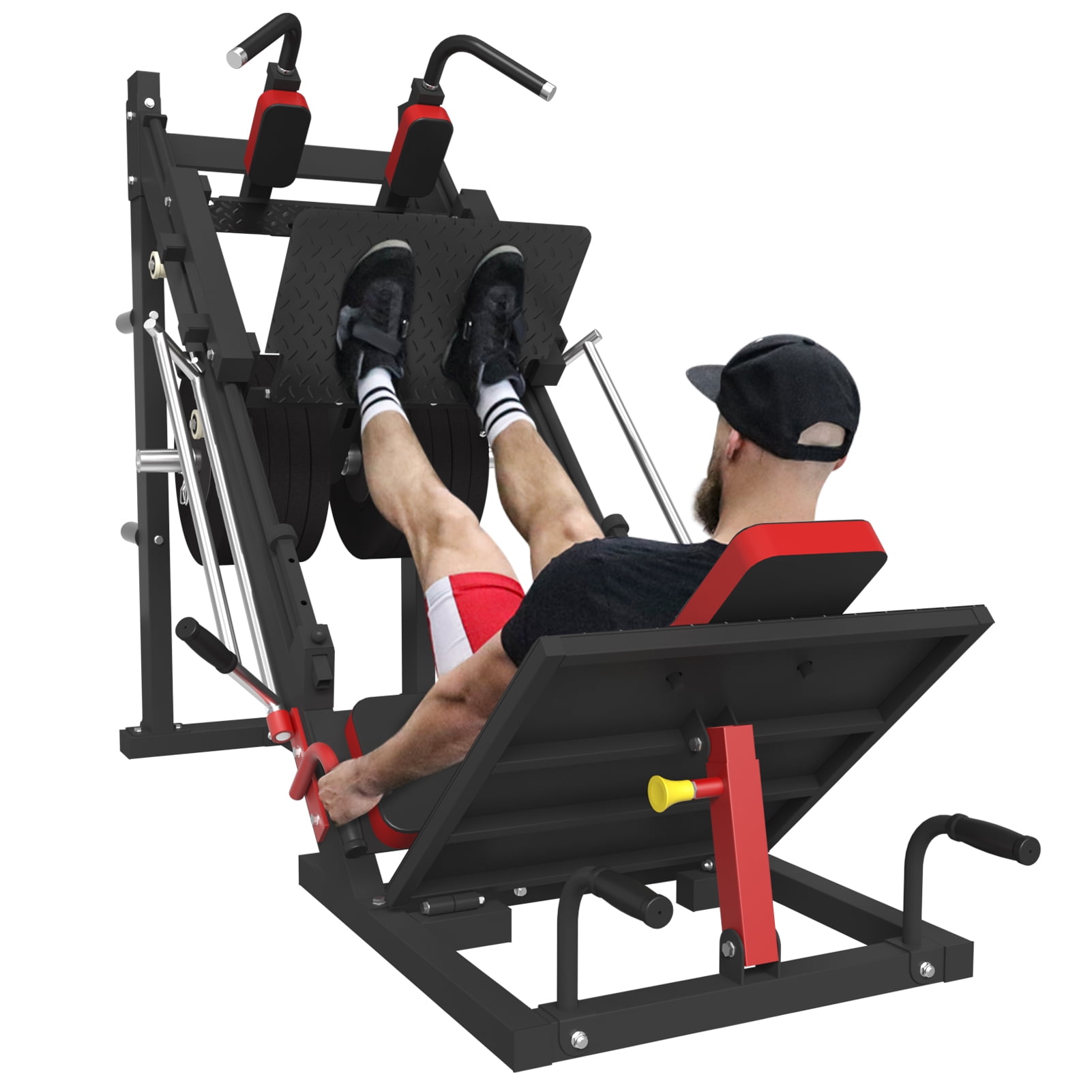 Syedee Leg Press Hack Squat Machine Leg Exercise Machine 49 Off