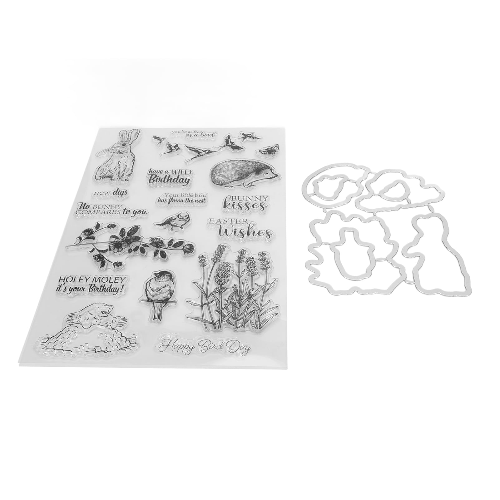 Kit de sellos StampClear para repujado Sellos transparentes únicos ...