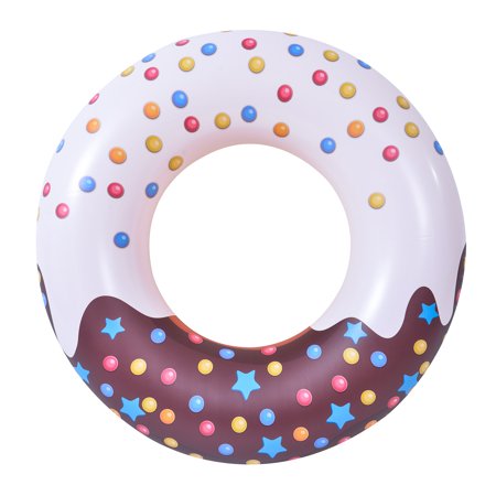 Summer Swim Ring Float Circle Brown Blue Suitable For Children Adult ...