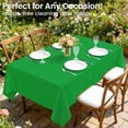 4 Pack Ivory Disposable Rectangle Tablecloths 54x108 Inch Fall Harvest ...