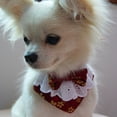 Zhaomeidaxi Dog Bib washable and Reversible Cotton Dog Bib Scarf ...