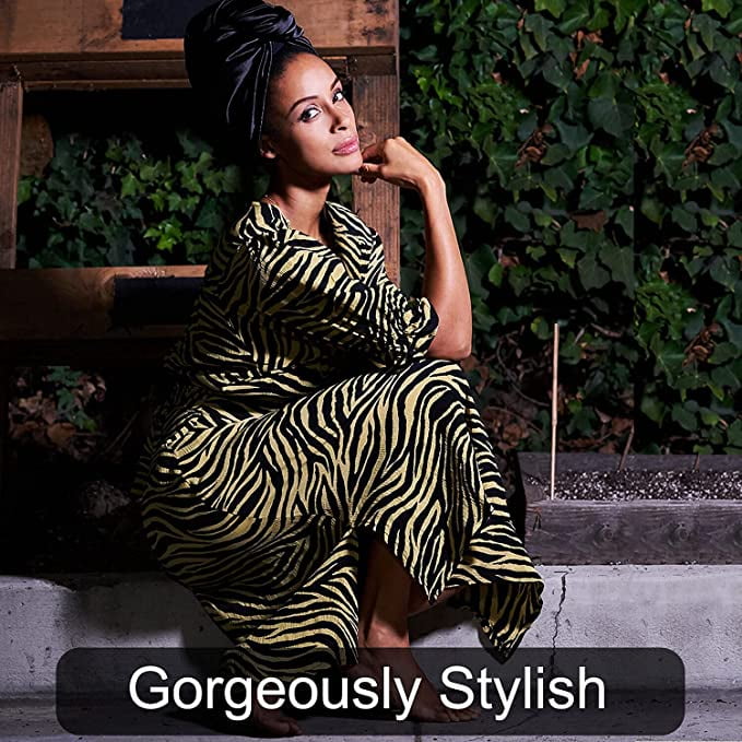 Buy PREMIUM No-Crease Snap-Off Hair Ties By Snappee (Black) - Ouchless ...