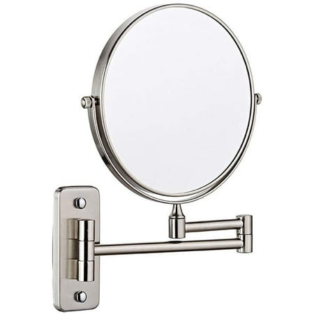 Vanity Mirror Wall Mounted Makeup Mirror 8-ih Two-Sided Swivel Wall ...
