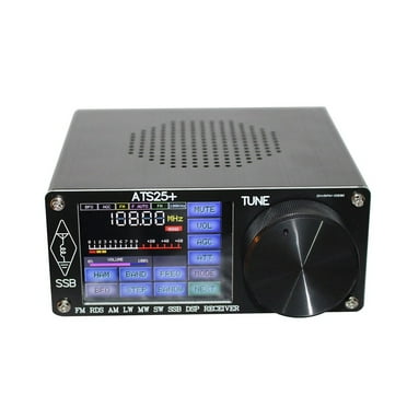 New ATS-25X1 Si4732 All Band DSP Radio Receiver FM LW MW SW w/ 2.4 ...