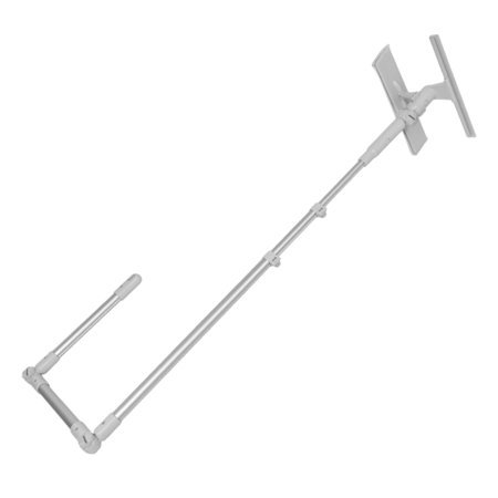 Adjust Pole Microfiber Scrubber Window Glass Wiper Mop 58-136cm for ...