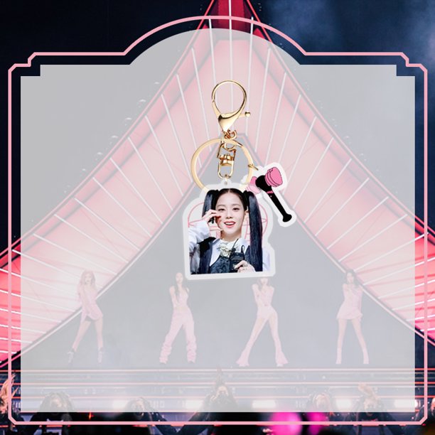 JISOO Keychain BLACKPINK Nuevo Llavero Acrílico Colgante Con El Mismo Estilo Alrededor | Bodega ...