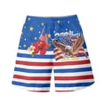 Binienty Men's Board Shorts Swim Trunks With Patriotic 250 Year Design ...