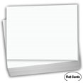 White Cardstock - Flat 4 X 6" 65 lb Card Stock for Printer - 100 Pack ...