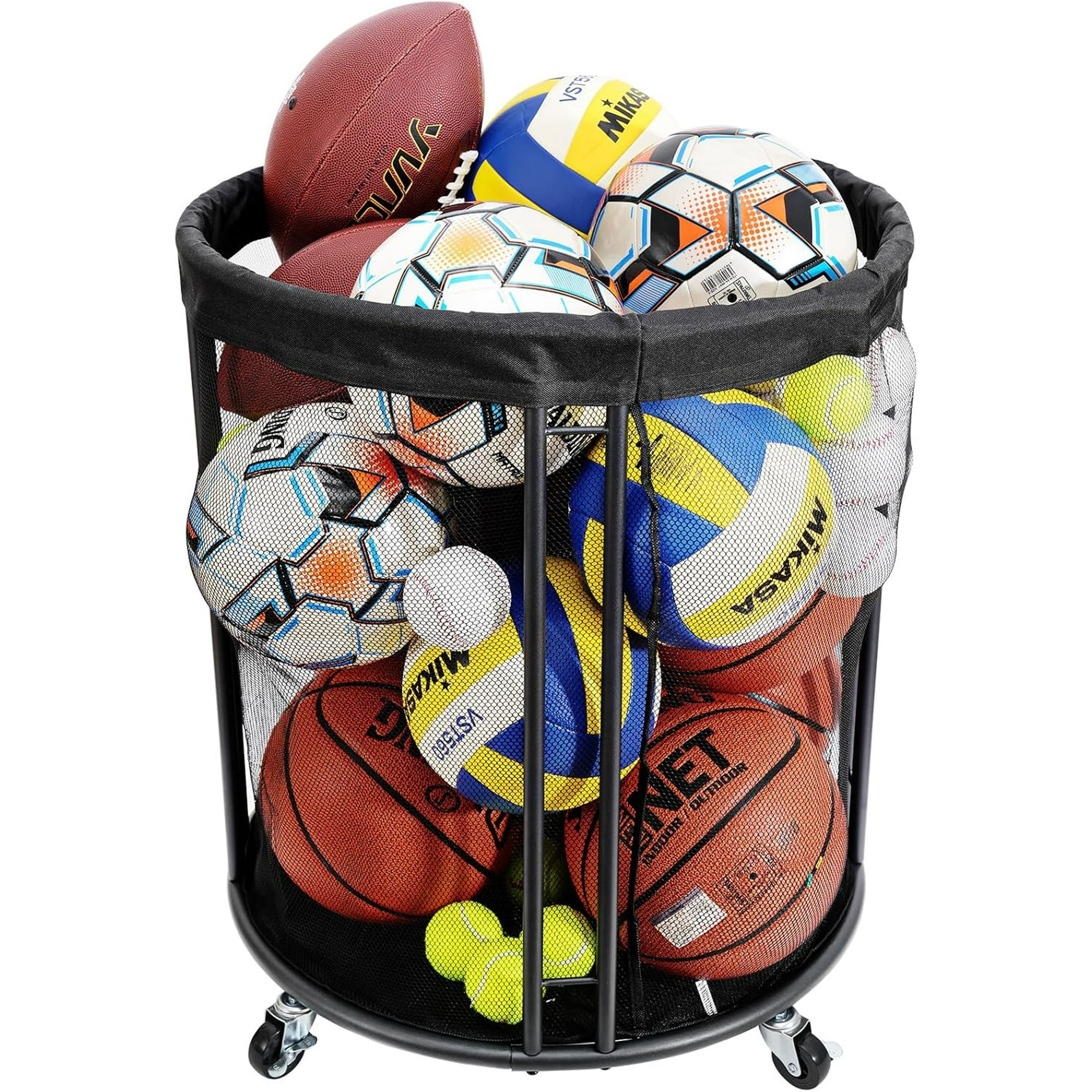 Click here for Erqilou Ball Storage Bin  Sports Ball Storage Cart... prices