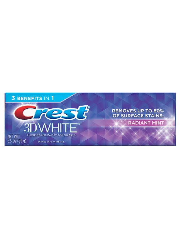 Crest 3D White Toothpaste in Crest Toothpaste - Walmart.com