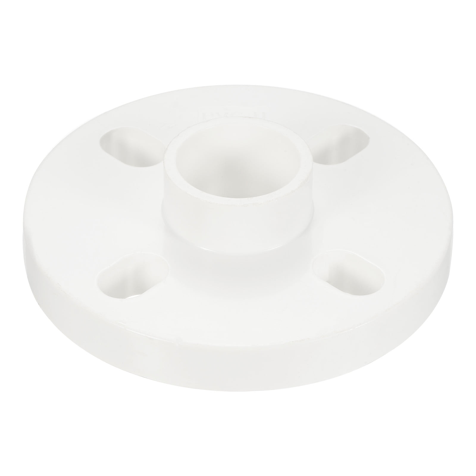 Uxcell 32mm/1.26 Inch PVC Pipe Fitting, Flange Pipe Socket Coupling ...