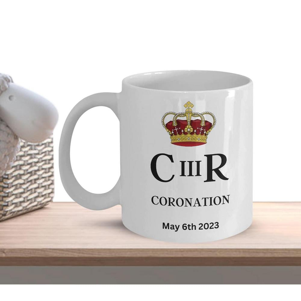 Tohuu Charles III Mug 11.83oz King Charles III Commemorative Mug ...