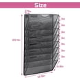 8 Pockets Mesh Wall File Holder Organizer Office Hanging File Folder ...