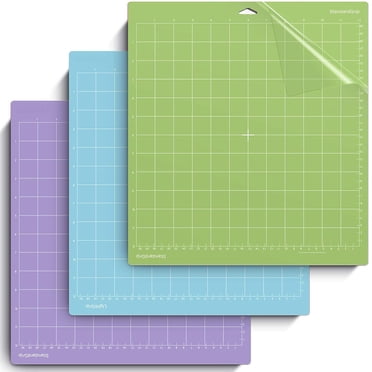 Extra Thick Flexible Frosted Clear Plastic Cutting Mats Set of 6, by ...