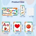 D Fantix 58pc Alphabet And Number Bulletin Board Set Educational