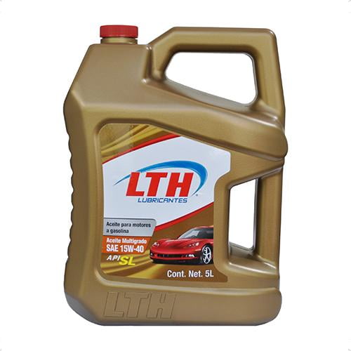 Aceite Motor 15W40 Multigrado Mineral 5L Oficial LTH LTH Listo para ...