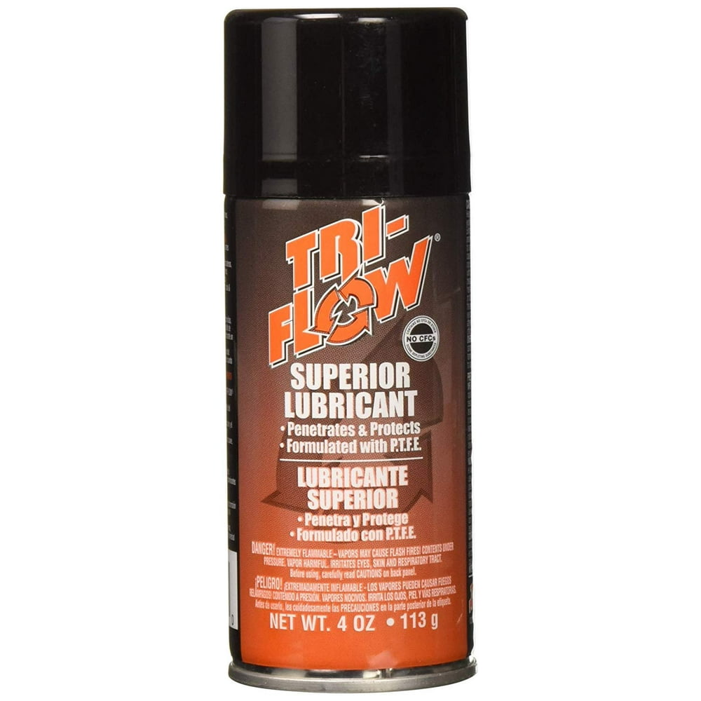 Krylon 20009TF Products Tri-Flow Superior Lubricant Spray, 4 Oz, 4oz ...