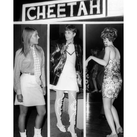 Women Wearing Miniskirts And Mini-Dresses At The Opening Of A ...