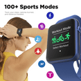 iTouch Air 4 Smartwatch: Blue Case With Blue Silicone Strap 41mm ...