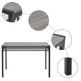 Ktaxon 4-Piece Kitchen Small Breakfast Nook Dining Table Set, with ...