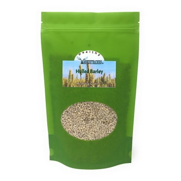 Organic Pearled Barley (Hulled) - 1 Lb Re-Sealable Package - Barley ...