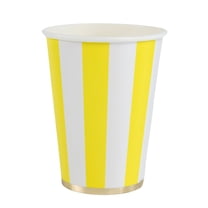 Bonjour Fête Peach Paper Party Cups, Disposable Party Supplies, 8 Count ...