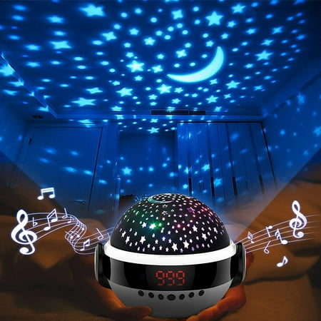 Baby Projector Night Lights for Nursery White Noise Sound Machine Baby ...