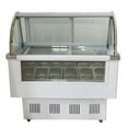 12 Boxes Ice Cream Display Cabinet Hard Freezer Square Box Commercial ...