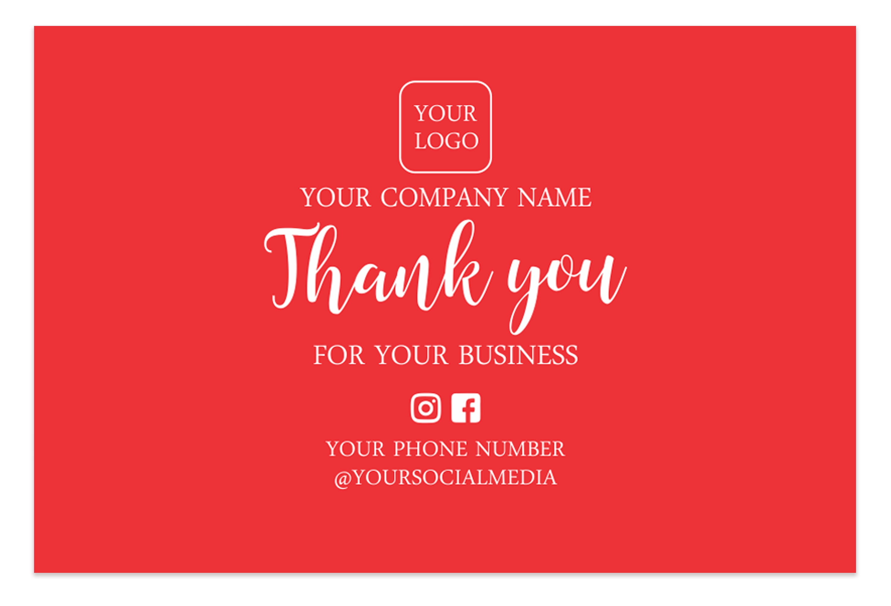 Printtoo Label for Small Business-100 RectangleCustom VinylPersonalized ...