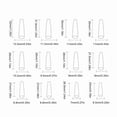Full Cover Coffin Nails Short Acrylic Nails Tips Coffin Medium Large