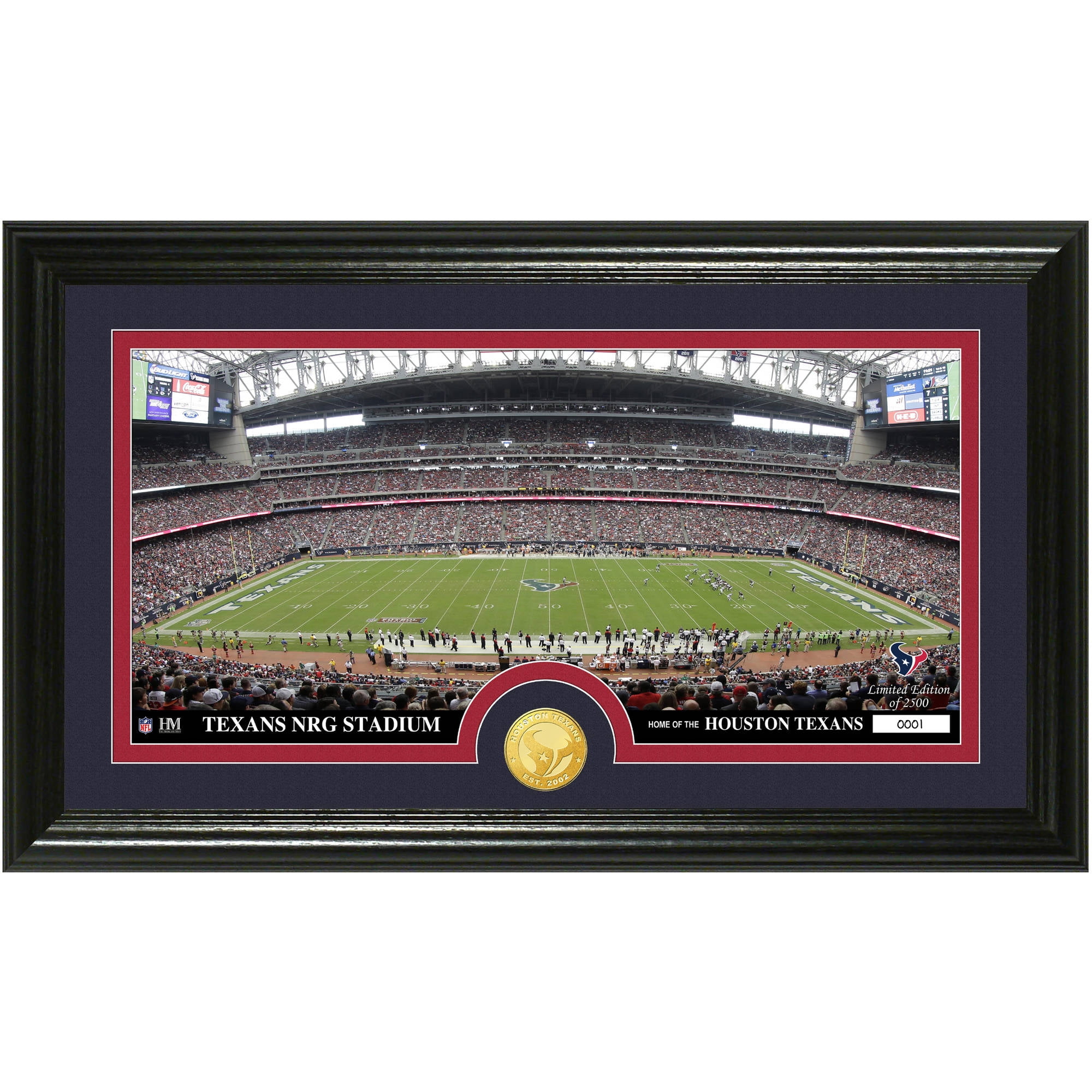 The Highland Mint NFL Stadium Bronze Coin Panoramic Photo Mint, Houston ...