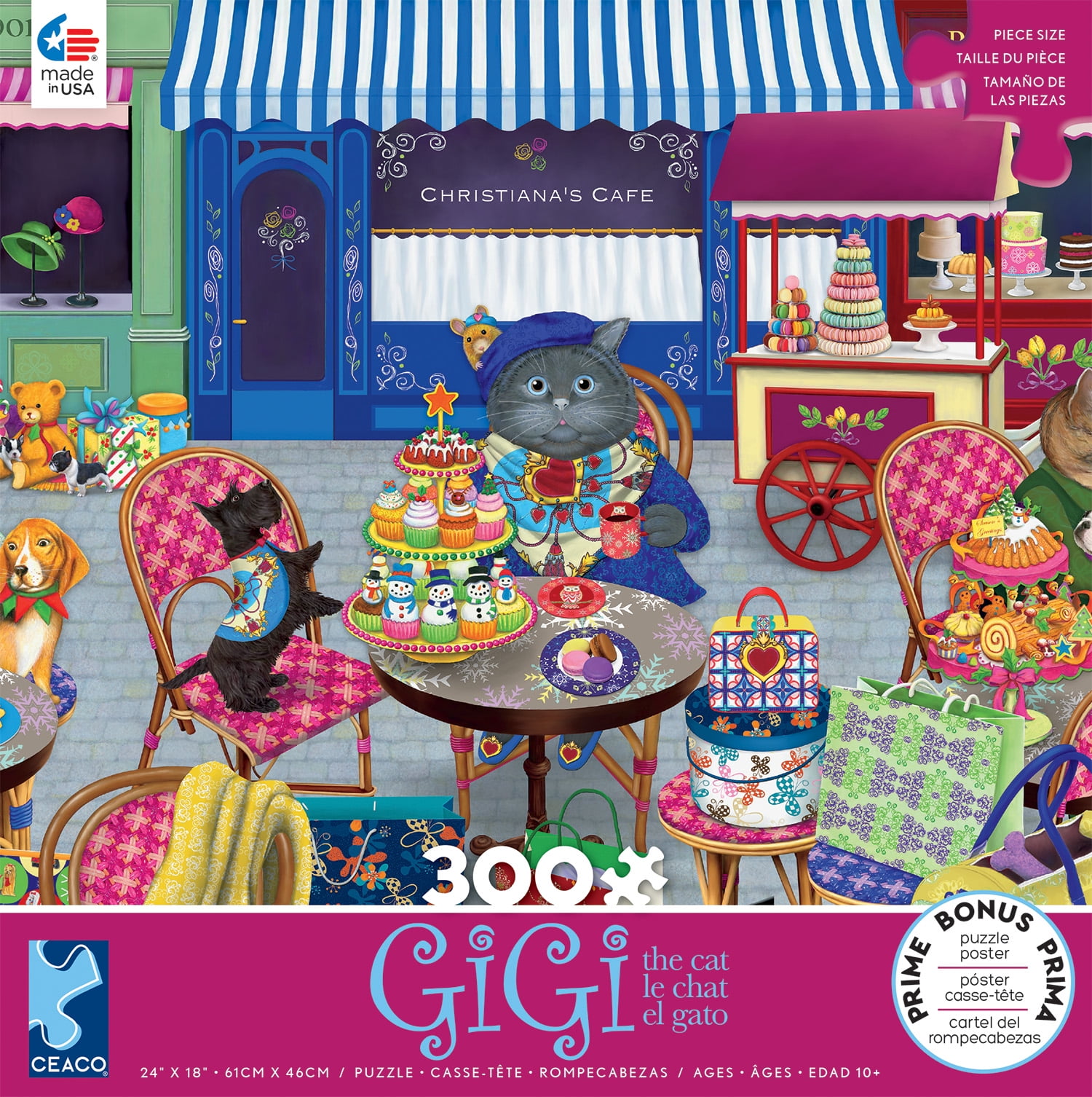 3300PC GIGI THE CAT THE SHOPPER - Walmart.com