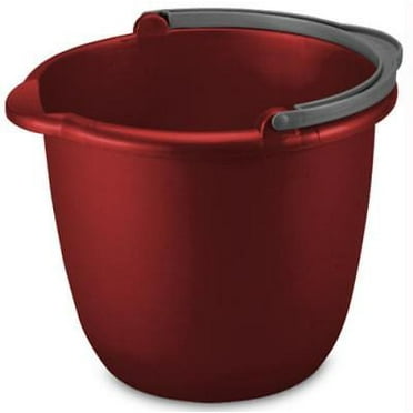 Sterilite 10 Qt. Spout Pail Classic Titanium - Walmart.com