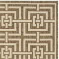 SAFAVIEH Linden Derbhile Geometric Squares Area Rug, Beige/Cream, 9' x ...