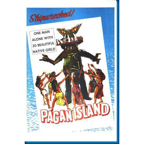 Pagan Island Movie Poster 16x24 Poster Medium Art Poster 16x24 Unframed ...