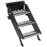 Brophy Products AS04 4-Step Aluminum RV Scissor Steps with 31" to 40 ...