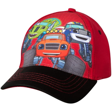 Nickelodeon Boys' Blaze and The Monster Machines Hat -Adjustable Cotton ...